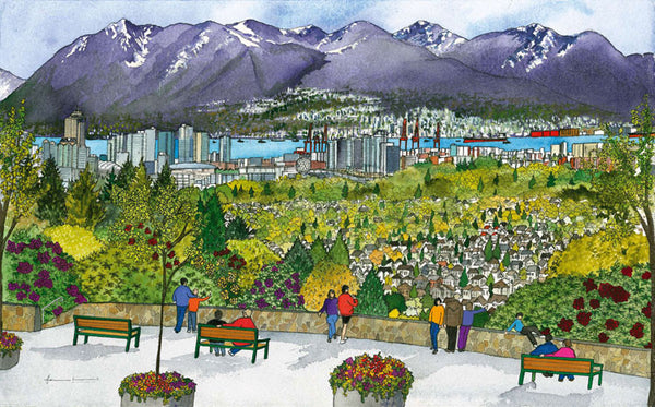 View from Queen Elizabeth Park – Beaver Pond Creative